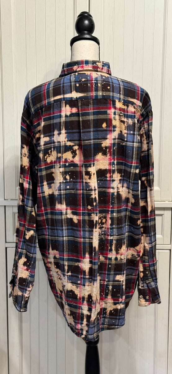 Amy Distressed Flannel ~ Unisex Size XL Tall – TheOldRustyCoop